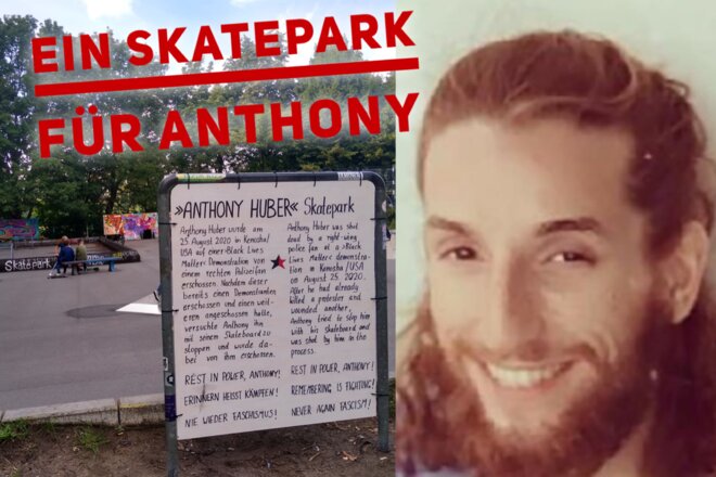 Eine Skatepark für Anthony Huber - Online-Petition