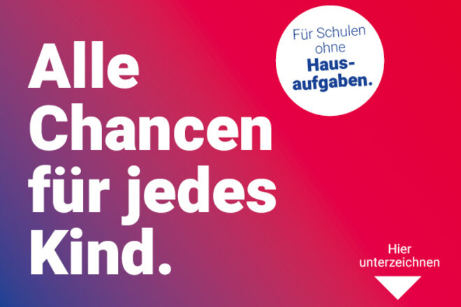 Hausaufgaben abschaffen! - Online-Petition