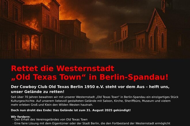 Schließung Old Texas Town Berlin - CO2 Cowboy Action Shooting ...